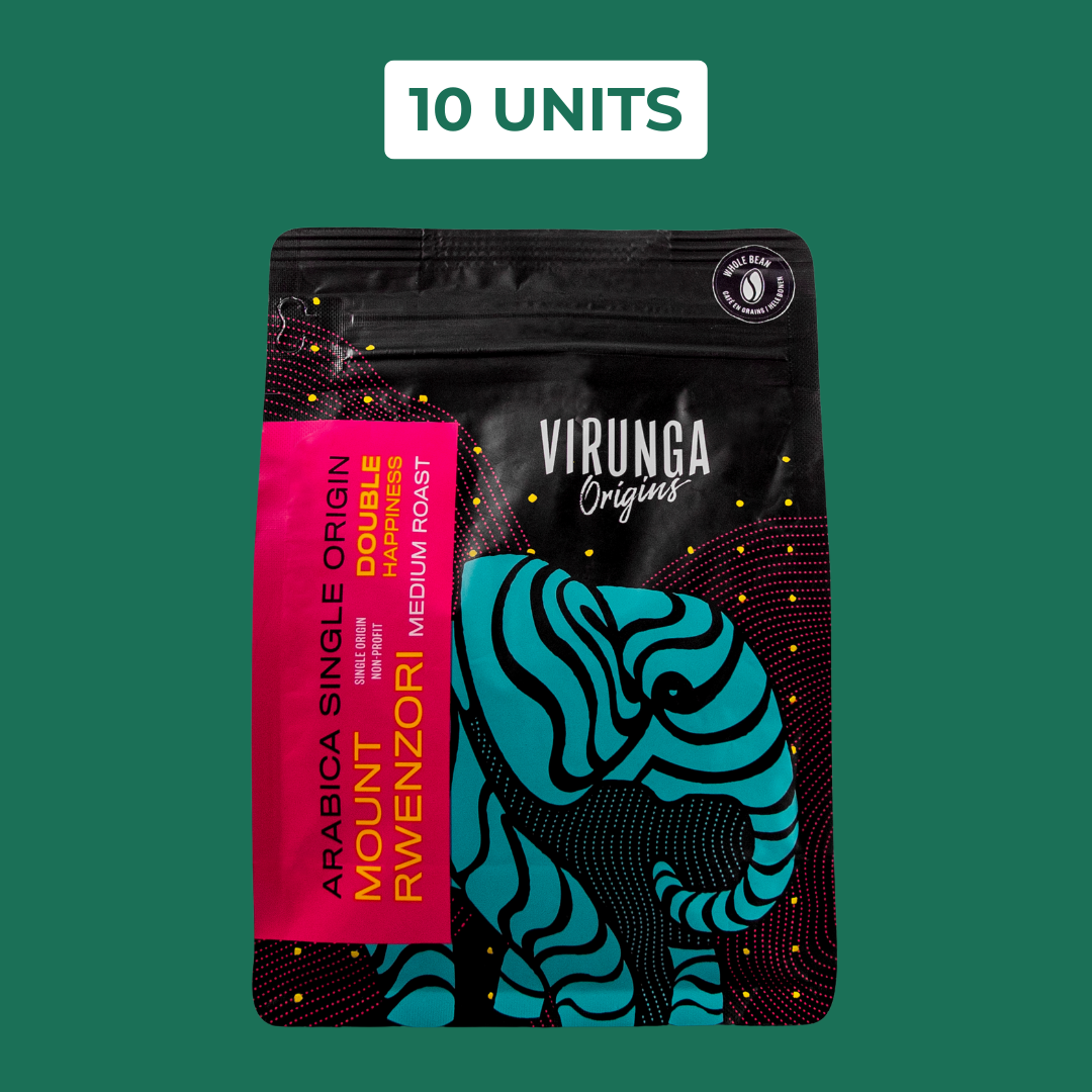 Arabica Ground Coffee - 10 Units (250g each) – Virunga Origins